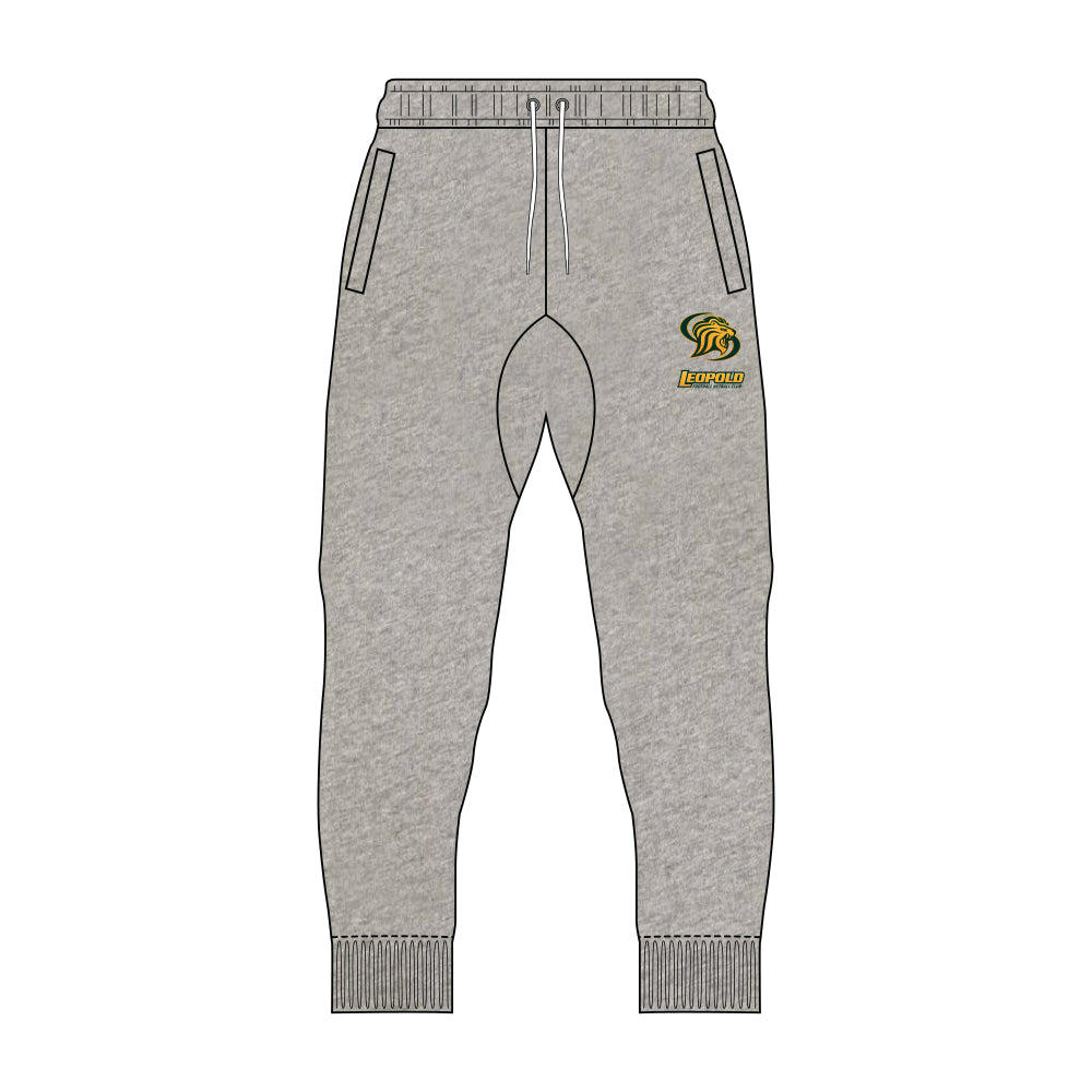 Leopold FNC Fleece Trackpants - Grey Marle – Loco Sportswear Pty Ltd
