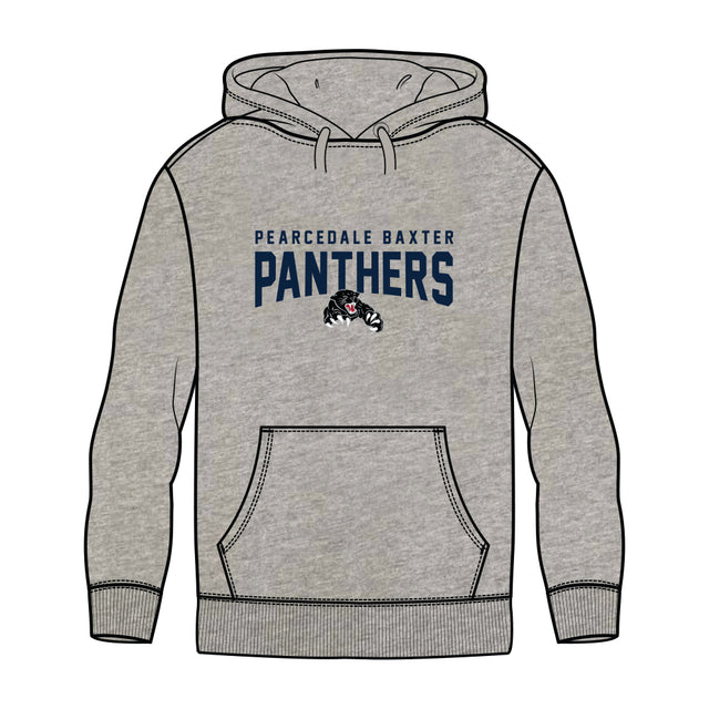 Pearcedale Baxter JFC Fleece Hoodie - Grey Marle – Loco Sportswear Pty Ltd